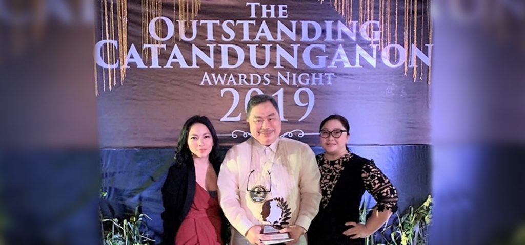 Group Chairman Gil Chua receives Outstanding Catandunganon Award - DDB ...